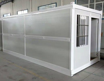 Quality Mobile Living Folding Container House Custom Fast Installation Flat Pack Prefab for sale