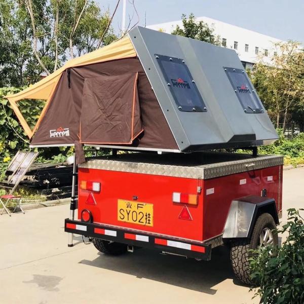 Quality 35%Cotton Fabric Hard Shell Roof Top Tent for All-Weather Camping Enthusiasts for sale