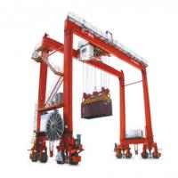 Quality ISO RTG High Working Class Rubber Tyred Gantry Crane For Shipping Container for sale
