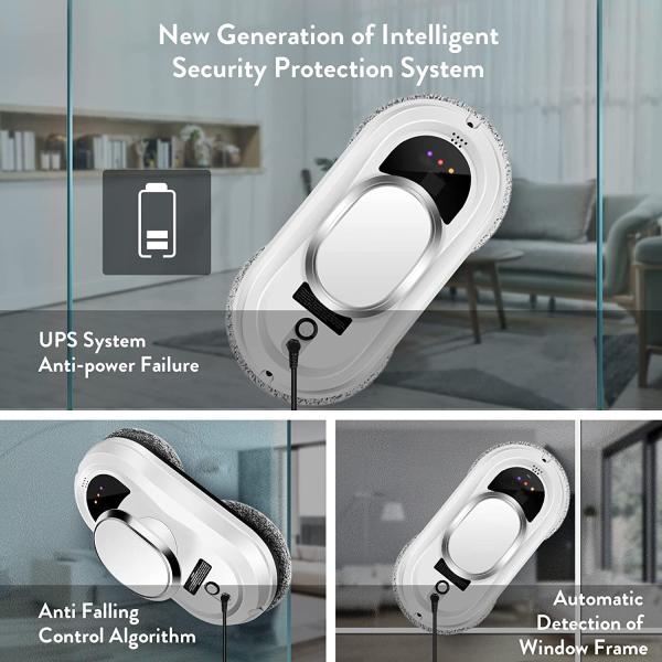 Quality Automatic Remote Control Huidi Basic Model Window Sweeping Robot for Household for sale