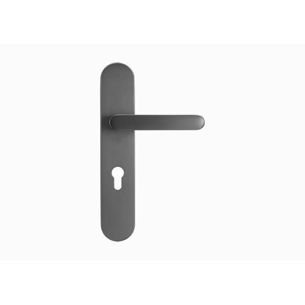 Quality Bedroom Door Handle Lock 131mm 63mm Contemporary SquarePrivacy Door Lever for sale