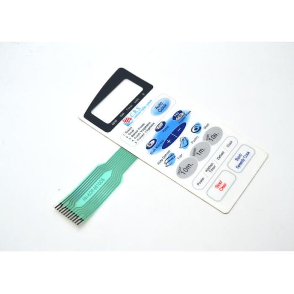 Quality Light Weight Flat Membrane Keyboard , Multi Color Pet Membrane Switch for sale