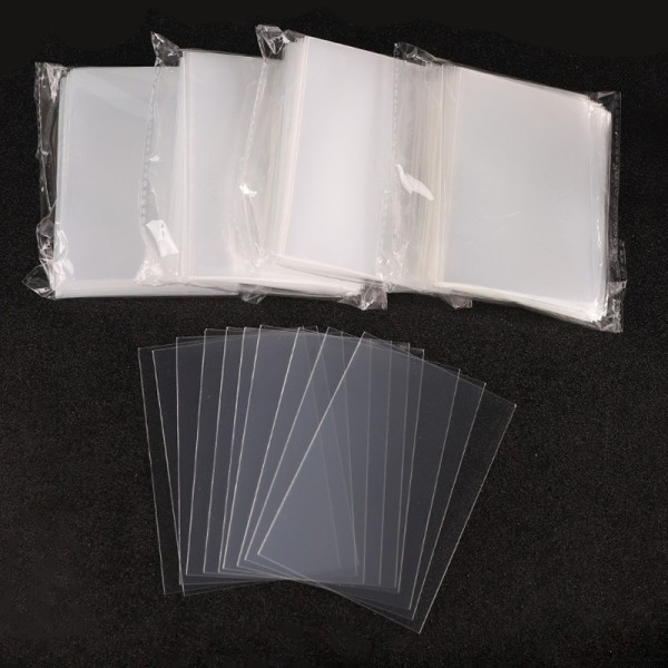 Quality Bulk Sale Crystal Clear Card Sleeve Transparent Waterproof Photo Sheet Soft Card Protector 3R 4R 4D Photo Cover Sleeve for sale