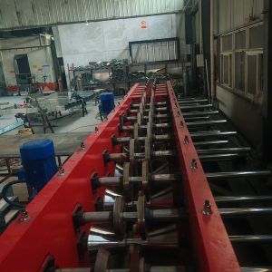 Quality 0.8mm-2.0mm Thickness Cable Tray Cutting Machine PLC With Touch Screen for sale
