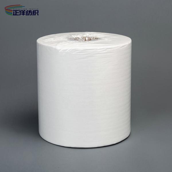 Quality 120gsm Disposable Cleaning Cloth Heavy Duty Industrial Wipes Jumbo Roll for sale