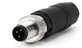 Quality IP67 M8 Connector Field-Wireable Screw Terminals Male 3P for sale