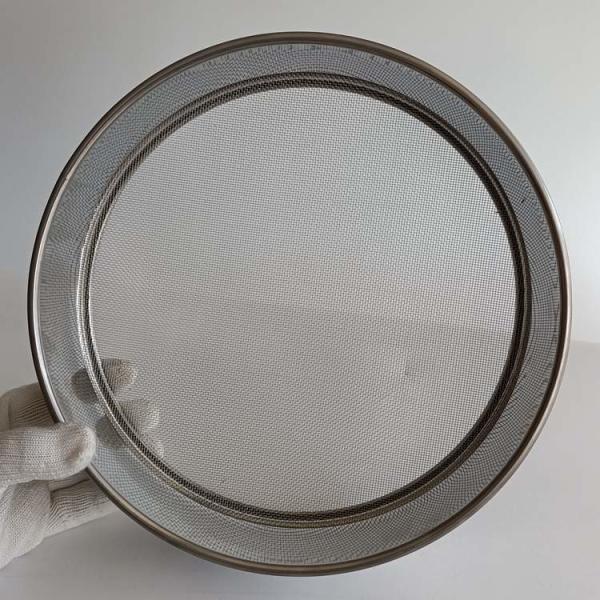 Quality Double Layer Frame 20cm Pharmaceutical Sieves 150 Micron Sieve for sale