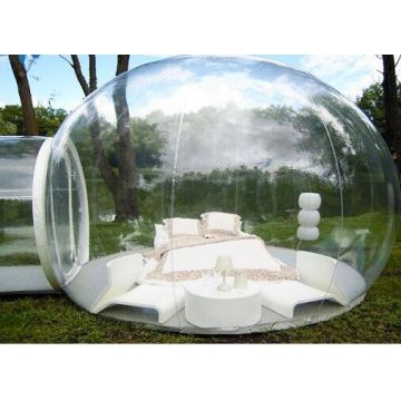 Quality Clear Inflatable Bubble Tent Inflatable Double Stitching Clear Camping Tent for sale