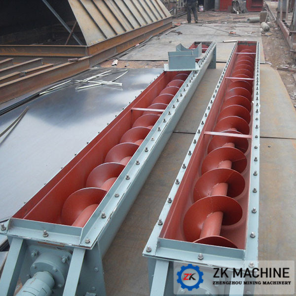 Quality Horizontal Shaftless Screw Conveyor High Reliability For Environmental Industry for sale