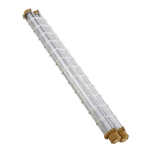 Quality WF2 50W Explosion Proof LED Light Fixture For Oil Gas Station Heat Proof marine explosion proof work light tube light for sale