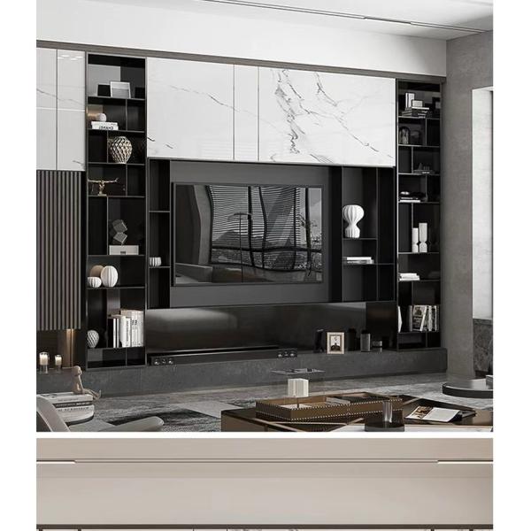 Quality Luxury Stainless Steel Wall TV Cabinet Hotel Hanging for sale