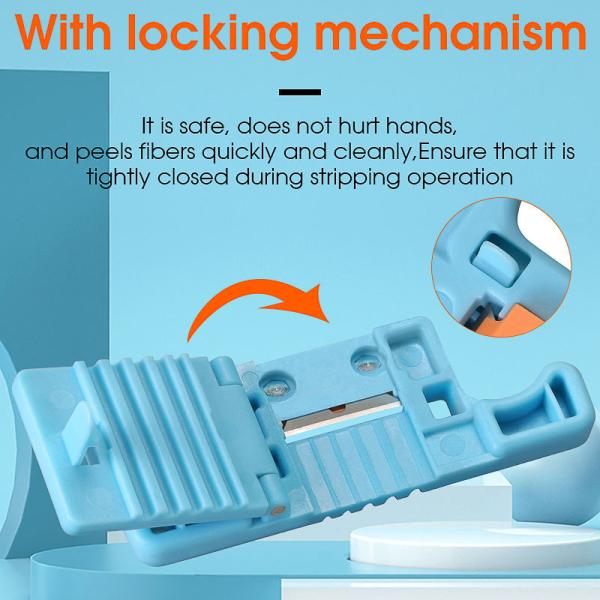 Quality FONGKO FTTH Mid Span Access Tool AUA-05 Longitudinal Fiber Optic Cable Stripper for sale