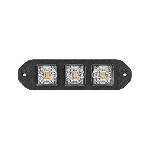 Quality Flexible Amber Strobe Light Bar Waterproof LED Warning Light Bar 9W for sale