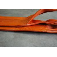Quality Orange 24 Tonne 300mm width  flat Polyester Webbing Sling for sale