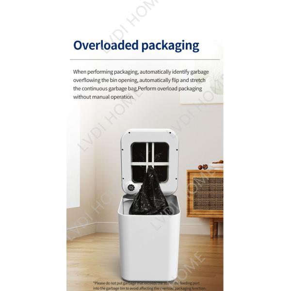 Quality 20l Smart Motion Sensor Automatic Lid Trash Can Smart Waste Bin Motion Sense for sale