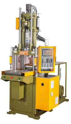 single shuttle table type vertical plastic injection molding machine