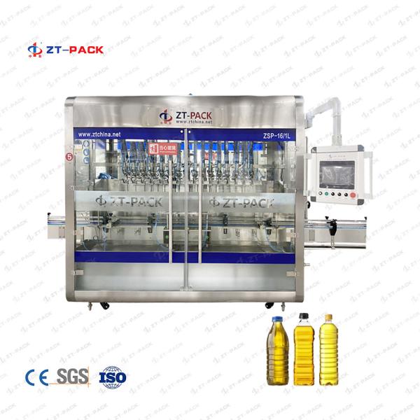 Quality Rapeseed Olive Oil Liquid Bottle Filling Machine 1l Inline Liquid Filler for sale
