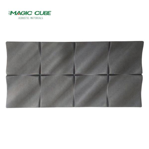 Quality Office Building 3D Acoustic Wall Tiles Customized For Sound Insulator for sale