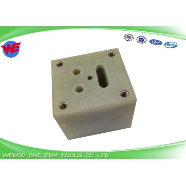 Quality A290-8101-X509 Upper Isolator Plate Fanuc EDM Parts A-C Series 40*40*34 GUIDE BASE for sale