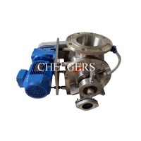 Quality 5.5L SS304 Blow Through Rotary Valve For Powder 5 Ton/h for sale