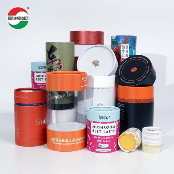 Quality Biodegradable Eco Friendly Cosmetics Cylinder Tea Packaging Lipstick Cardboard for sale