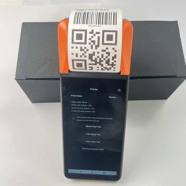 Quality Customized Handheld POS 3GB RAM 32GB ROM Lottery POS System With Touch Screen for sale