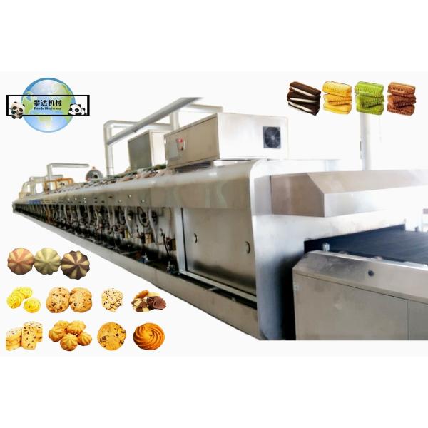 Quality Commercial Biscuit Cookie Forming Machine , Cookie Production Line Industry for sale