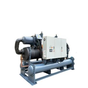 Quality 180hp Water Cooled Screw Type Chiller Precision Cooling Technology for Beverage for sale