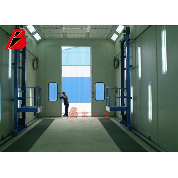 Quality Gas Heat System CE 65Kw Bus Spray Booth for sale