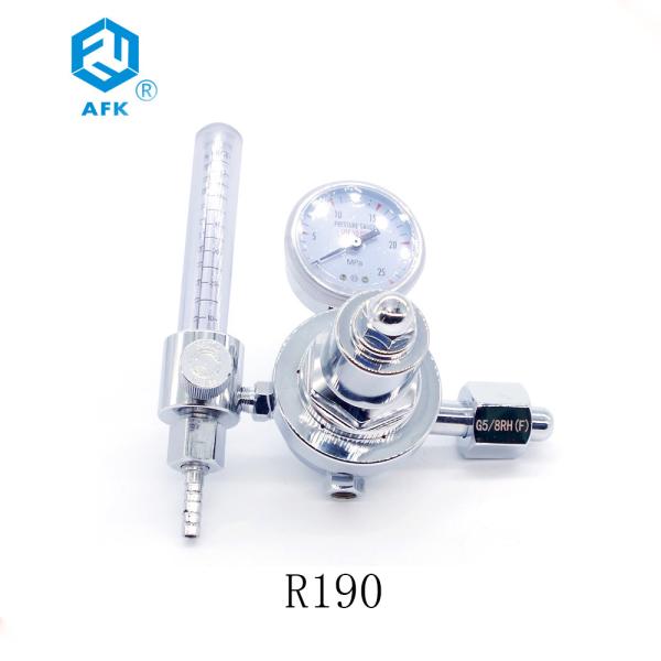 Quality Adjustable Pressure Regulator With Flowmeter , Industrial Inline Pressure Valve for sale