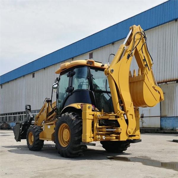 Quality Construction Works 4×4 Backhoe Loader Powering Building Equipment for sale
