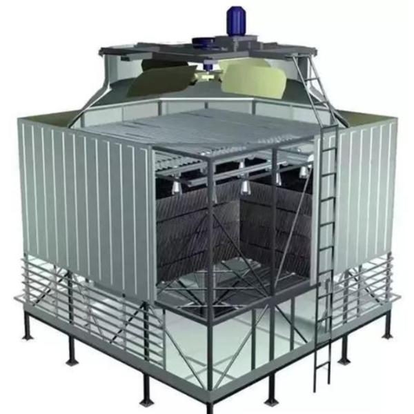 Quality Low Energy Consumption Frp Type Cooling Tower Fast Temperature Reduction Low for sale