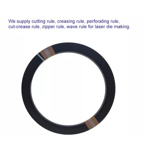 Quality Round Creasing Die Cutting Steel Rule For Die Making Machine OEM ODM for sale