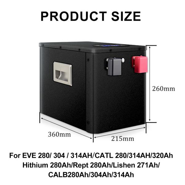 Quality 12V EVE 304ah LiFePO4 4S 12.8V DIY Battery Kits JK 200A BMS LCD For Caravan for sale