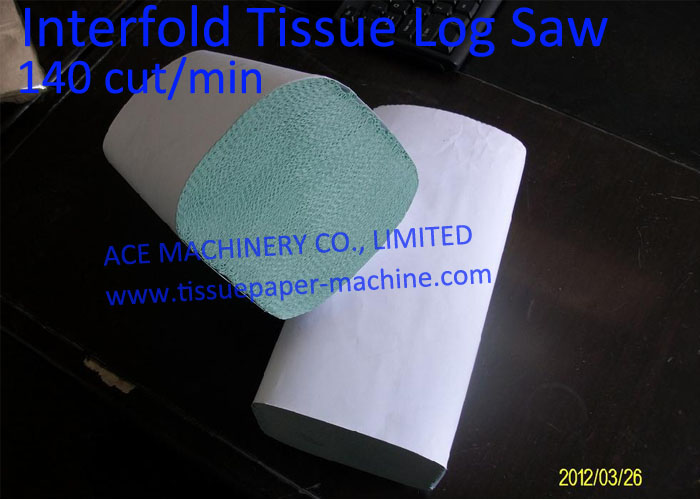 Automatic tissue paper cutting machine