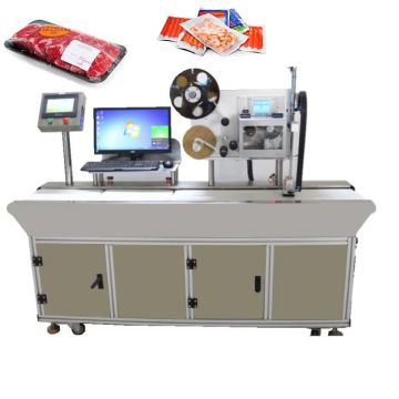 Quality High Precision Automatic Labeling Scale for Weighing Fruit Meat Motor Core for sale