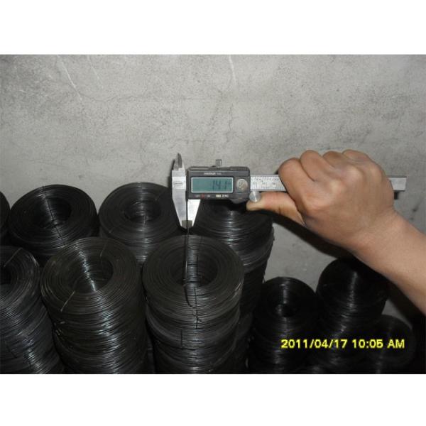 Quality 400ft 16.5GA Black Annealed Tie Wire Antirust for sale