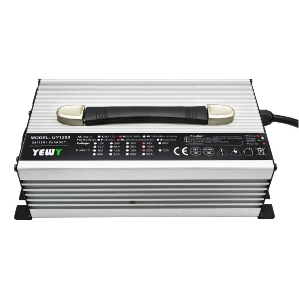 Quality 24V 30A 35A Intelligent Electric Car Battery Charger Aluminum Alloy for sale