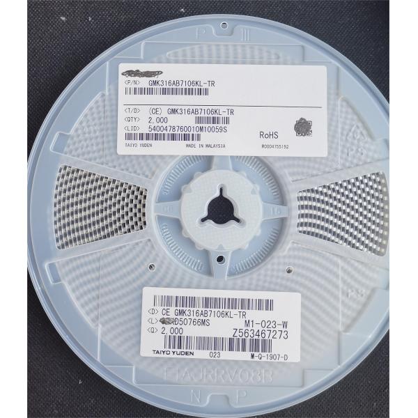 Quality GMK316AB7106KL-TR 10μF 16V MLCC X5R 1206 ±10% Tol Low ESR -55°C to +85°C AEC-Q200 for sale