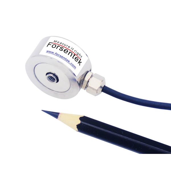 Quality Miniature Compression Force Transducer 1kN 500N 200N 100N With M4 Tapped Hole for sale