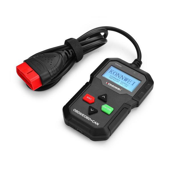 Quality 2.4 Inch OBDII Car Diagnostic Scanner KONNWEI KW590 for sale