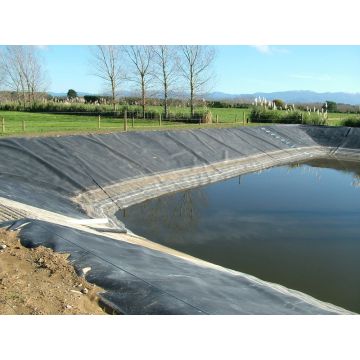 Quality Rigid HDPE LDPE Composite Geomembrane Anti Seepage Impermeable Smooth Textured for sale