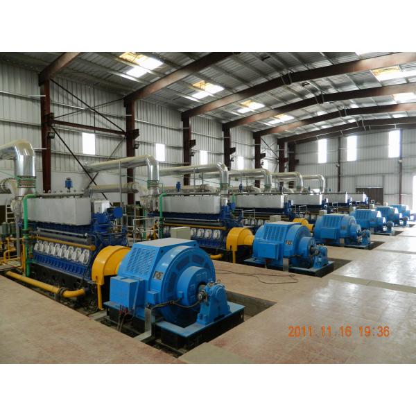 Quality 11KV 750Rpm Industrial HFO Based Power Plant CCS BV Certification for sale