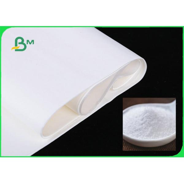 Quality FDA 45gram 50gram MG White Kraft Paper Roll Acid Free for sale