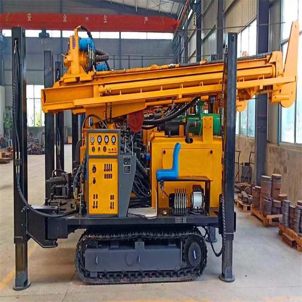 Quality Full Hydraulic Pneumatic Crawler Core Drilling Rig Crawler Drilling Rig Machine for sale