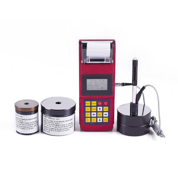 Quality High Stability HRC HRB Leeb Hardness Tester With Printer LCD Back Light for sale