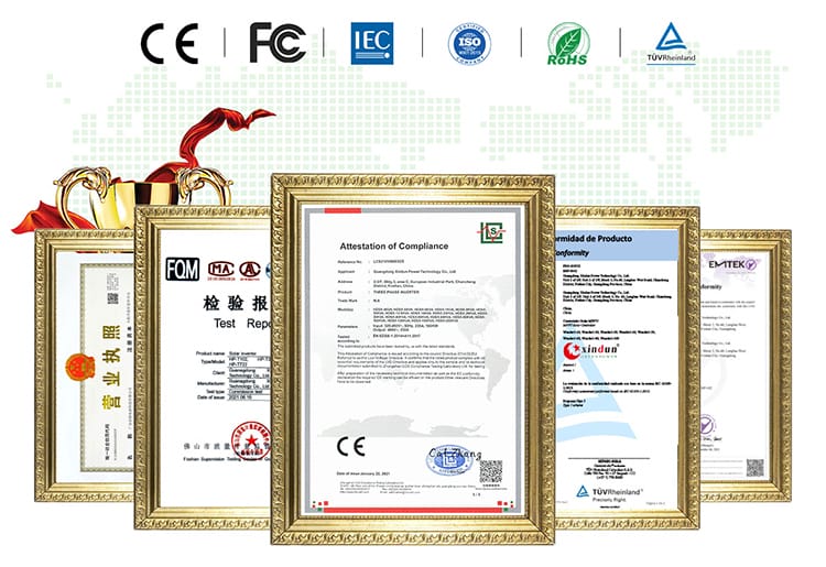 solar gel battery certification