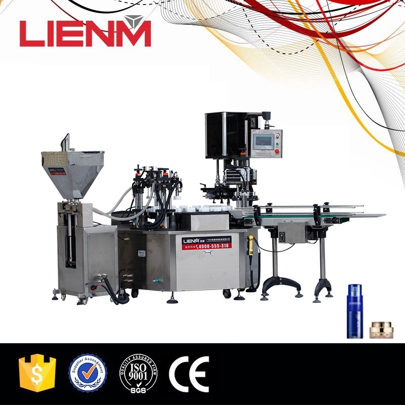 Rotary Liquid Lotion Cream Filler and Capper.jpg