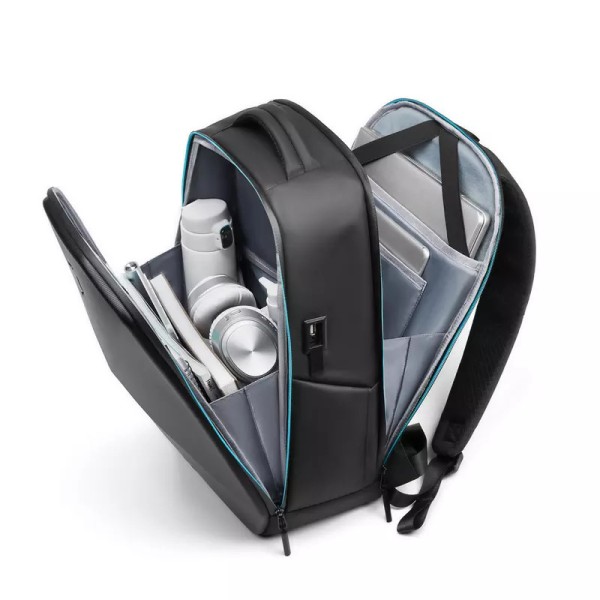 Quality EVA USB Laptop Hard Shell Waterproof Business Backpack 22L for sale