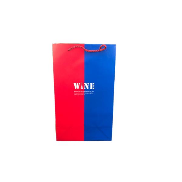 Quality Decorative Fancy Double Wine Bottle Gift Boxes Customized Logo Printing for sale